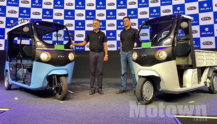 Bajaj Riki P4005, Riki C4005 e-rickshaws launched