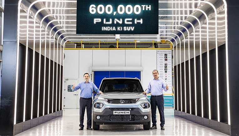 Tata Punch becomes India’s fastest SUV to cross 6 lakh milestone
