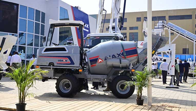 Ajax Engineering launches Udaan mobile concrete mixing solution
