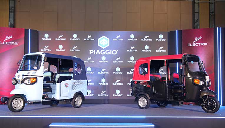 Piaggio Vehicles launches all-new Apé E-City Ultra, Apé E-City FX Maxx